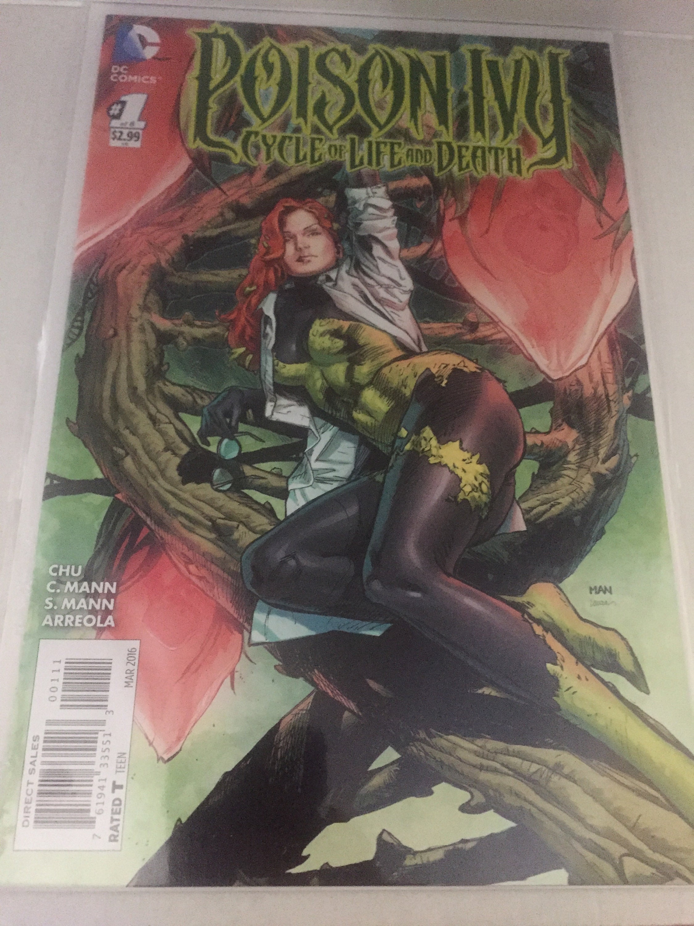 2016 DC Comics Poison Ivy Cycle of Life & Death 1-3 - Etsy