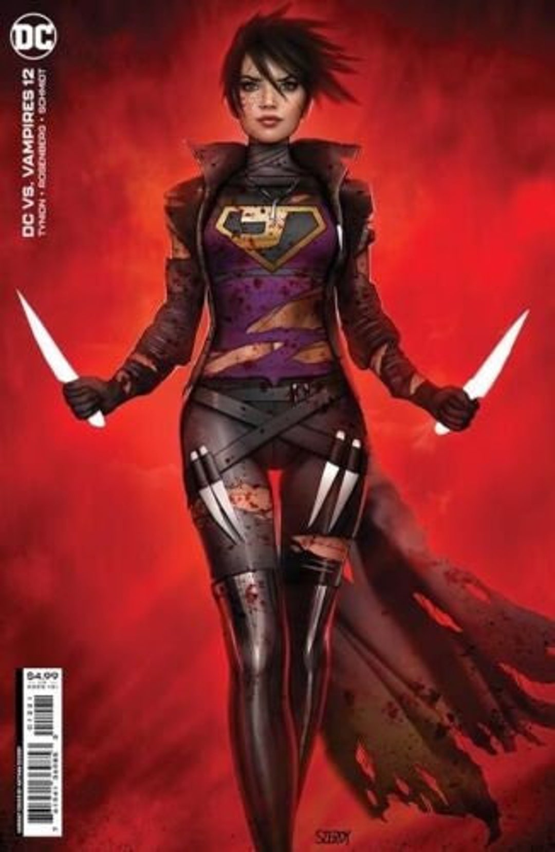 2022 DC Comics DC Vs Vampires Nathan Szerdy Wonder Twin Jayna Variant ...