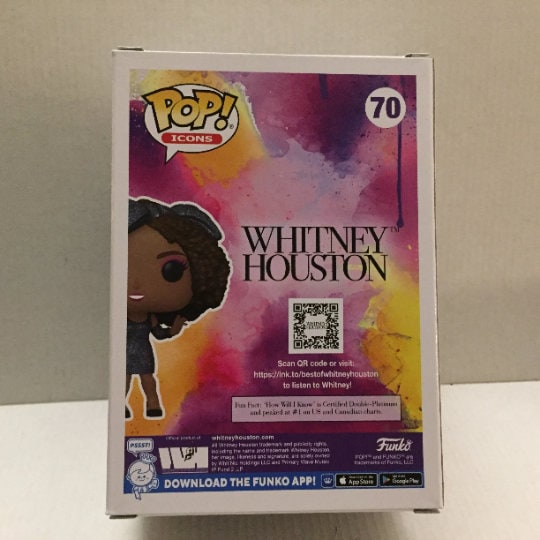 NEW Whitney Houston Exclusive Diamond Collection Funko Pop - Etsy