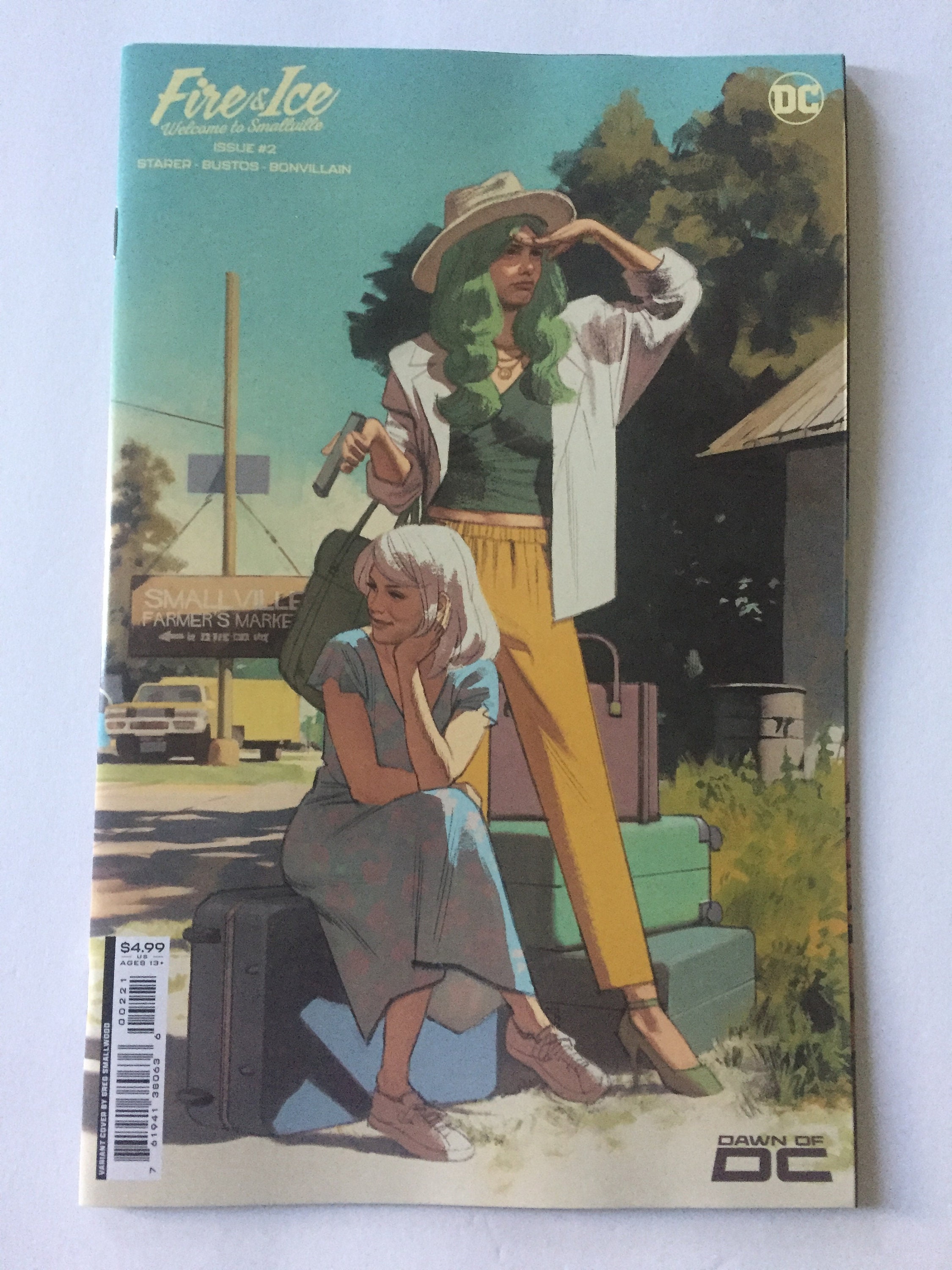 2023 DC Comics Fire and Ice Jen Bartel Variant #1 & Greg Smallwood ...