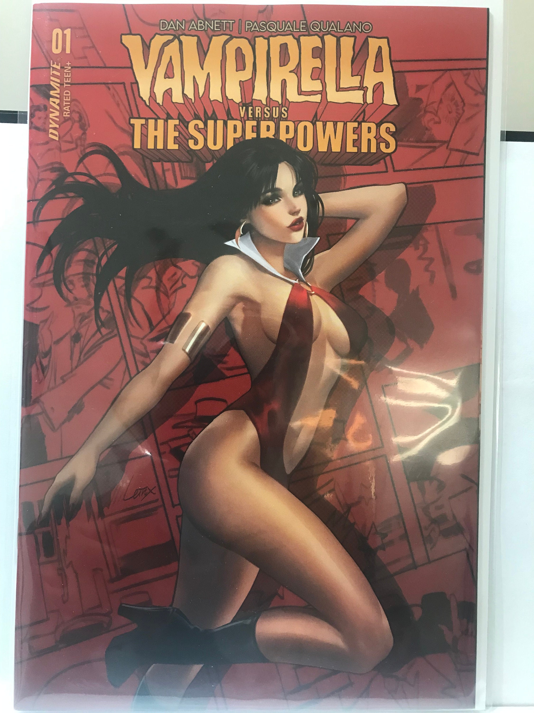 2023 Dynamite Comics Vampirella Vs the Superpowers Leirix Variant 1 - Etsy
