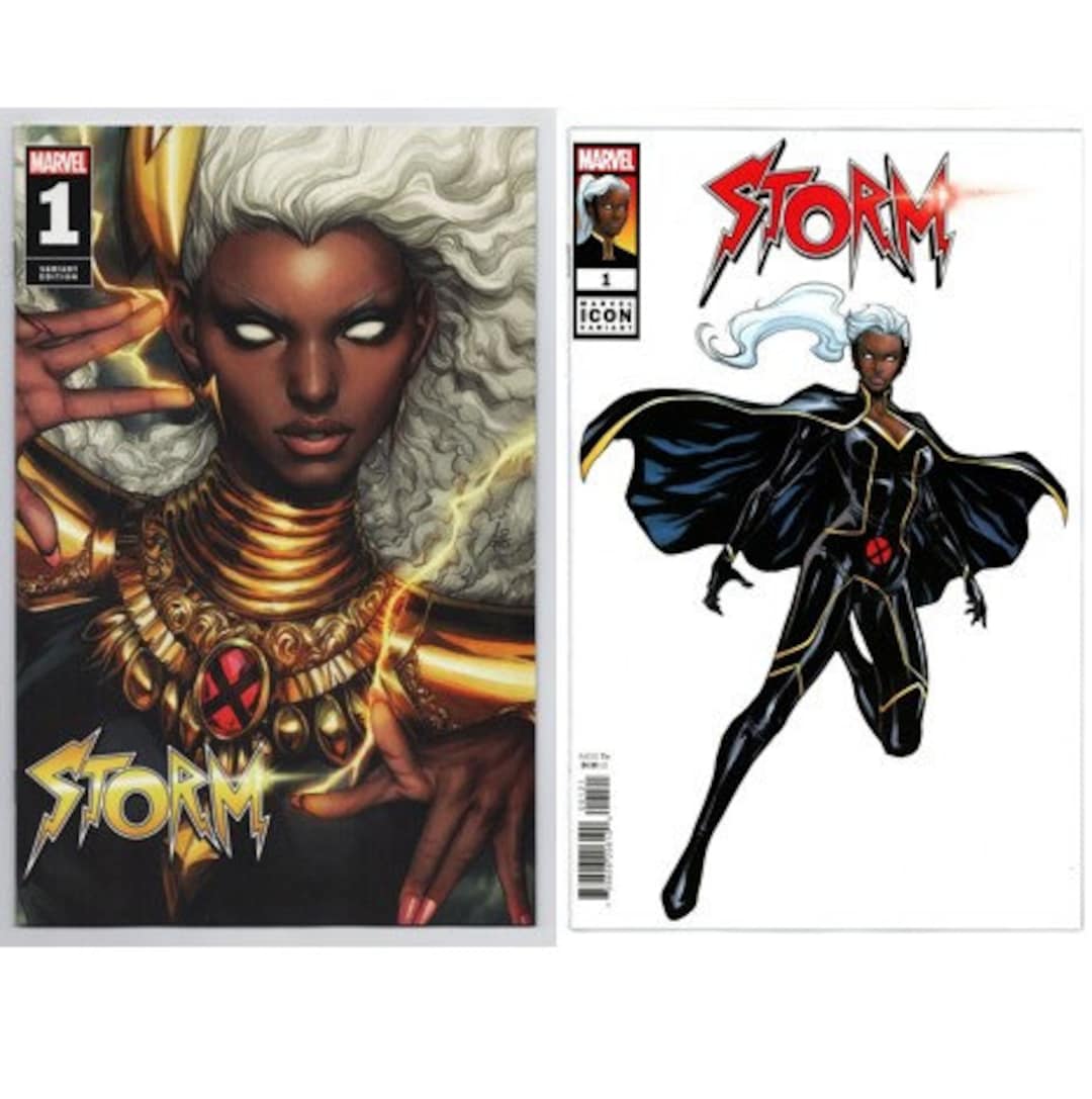 2023 Marvel Comics Storm Artgerm Variant & Caselli Icon Variant #1 - Etsy