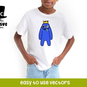 Rainbow Friends SVG, Rainbow Friends PNG, Blue Svg, Blue Png, Cutting ...