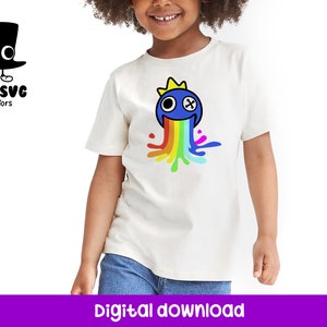 Blue SVG, Rainbow Friends SVG, Cutting File, Cut File, Cricut, Plotter ...