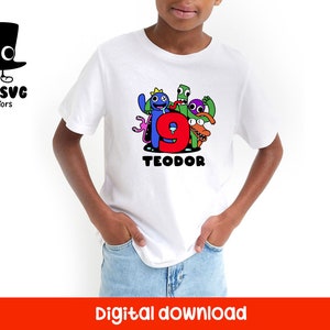 Rainbow Friends SVG, Rainbow Friends PNG, Rainbow Friends Name File ...