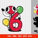 Red SVG, Red SVG 6th Birthday, Cutting File, Cut File, Cricut, Plotter ...