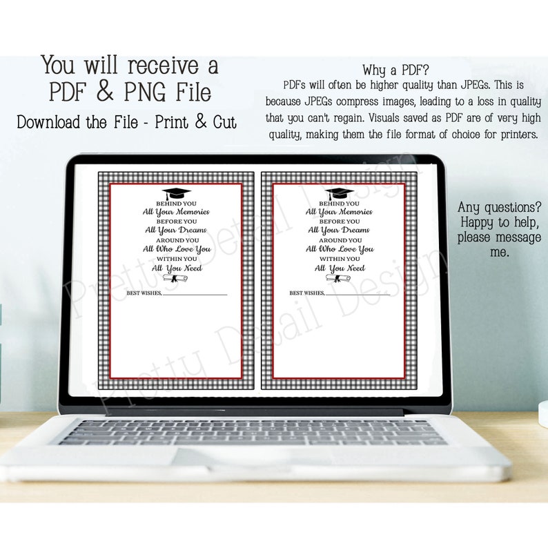 Printable Graduation Gift Card Holder Gift for Graduation - Etsy