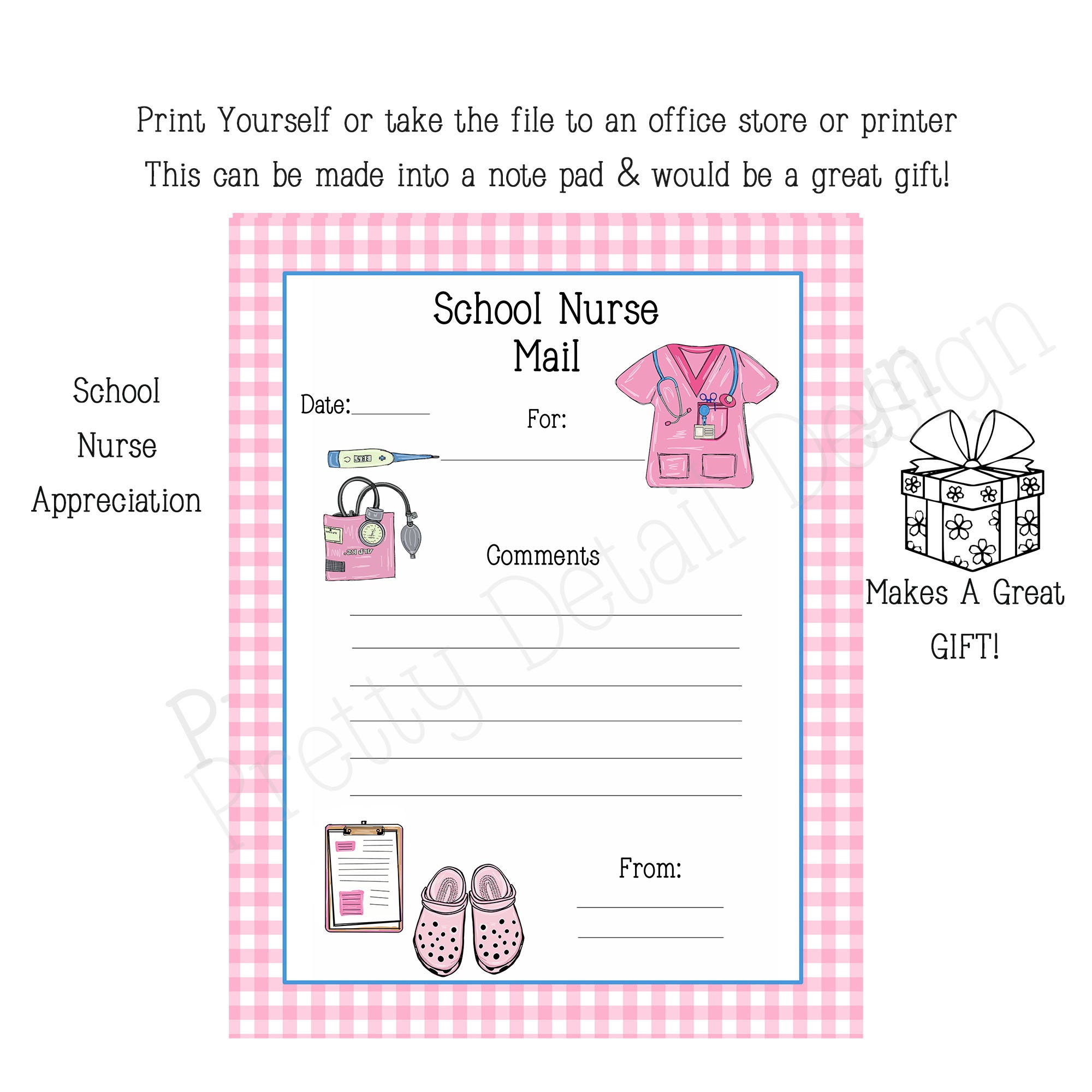 School Nurse Mail - School Communication, Parent School Note, Instant ...