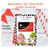 PRINTABLE Crossing Guard Thank You Gift Card Holder, Gift for Crossing ...