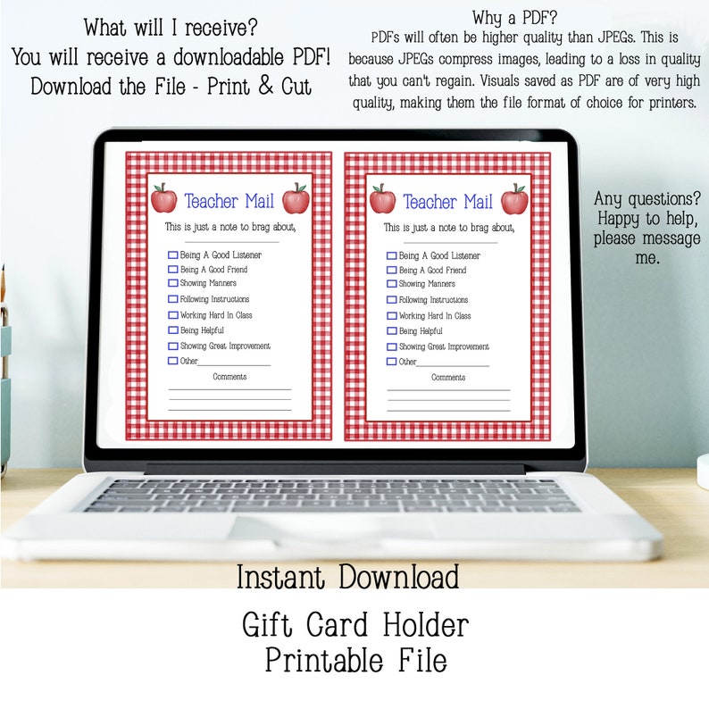 Teacher Mail Note From the Teacher Teacher Report Good Report From ...