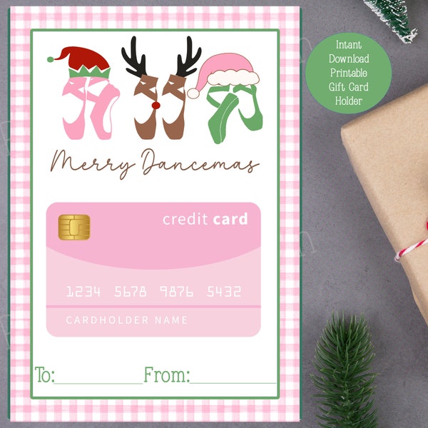 Dance Teacher Card - Etsy