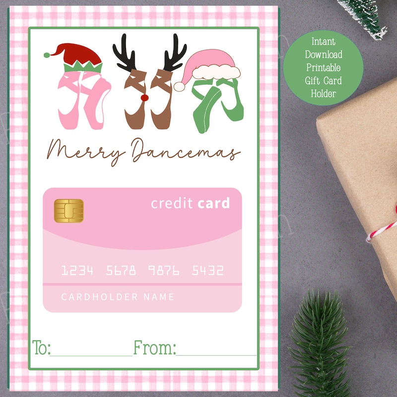 Dance Teacher Card - Etsy