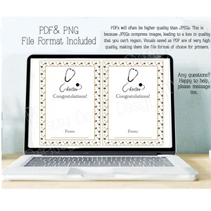 Printable Doctor Graduation Card New Doctor Gift Residency - Etsy