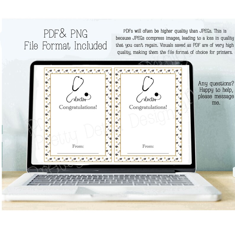 Printable Doctor Graduation Card New Doctor Gift Residency - Etsy