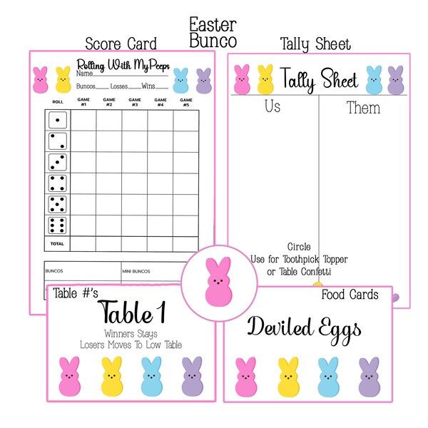 Tally Sheets - Etsy