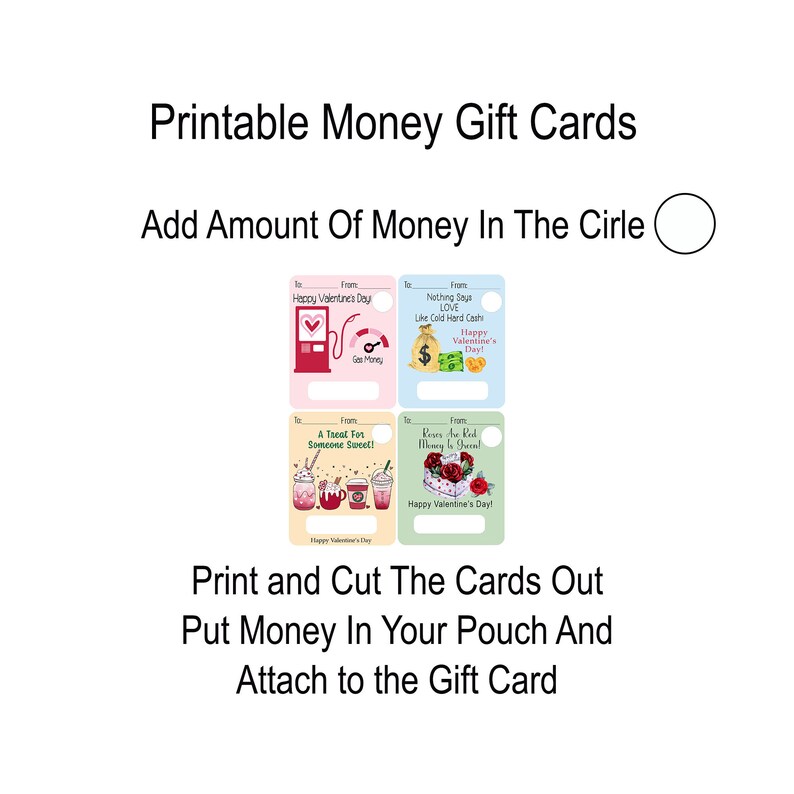 School Printable Money Card Teacher Gift SRO Gift Crossing - Etsy