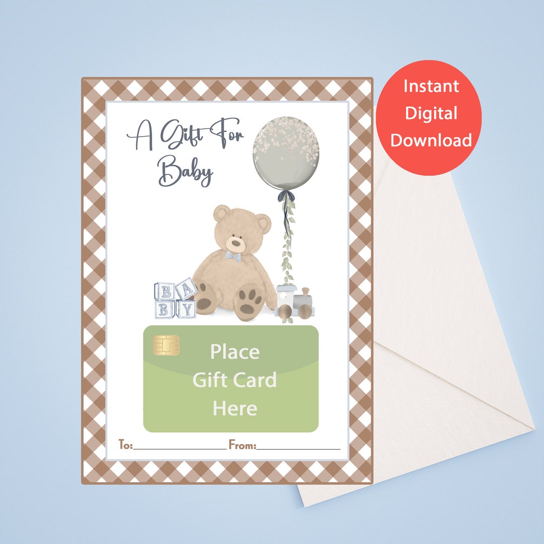 A Gift for Baby, Baby Shower Gift, New Baby Gift, Brown Bear Baby Gift ...