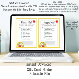 Teacher Mail - Note From the Teacher - Teacher Report - Good Report ...