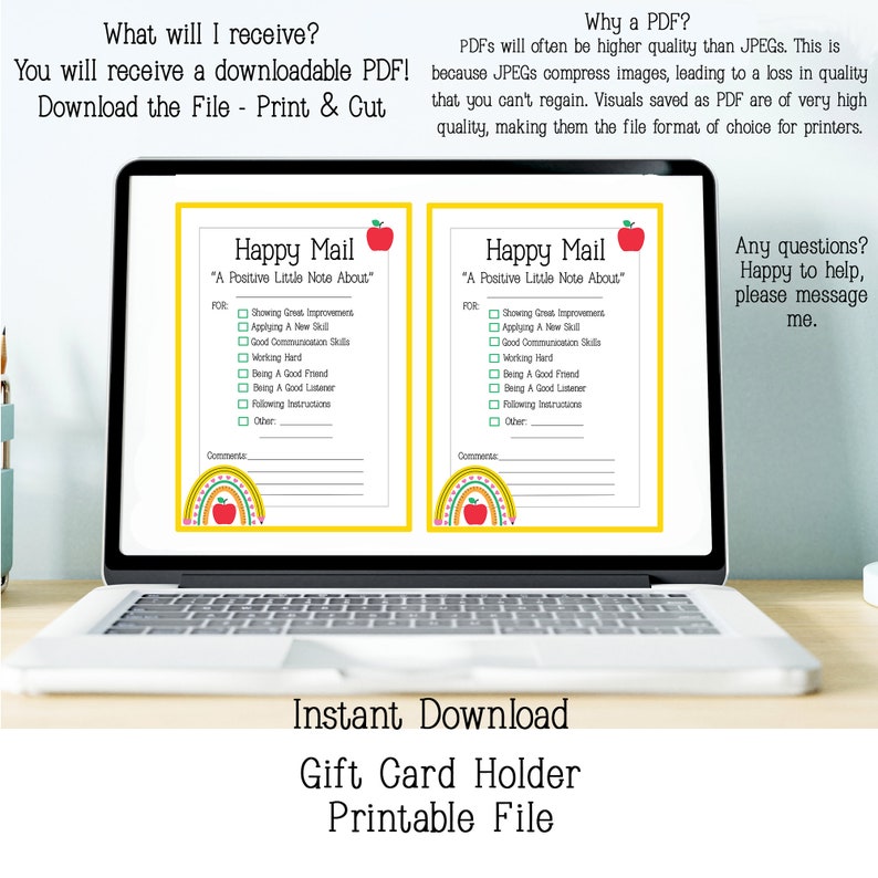 Teacher Mail Note From the Teacher Teacher Report Good Report From ...