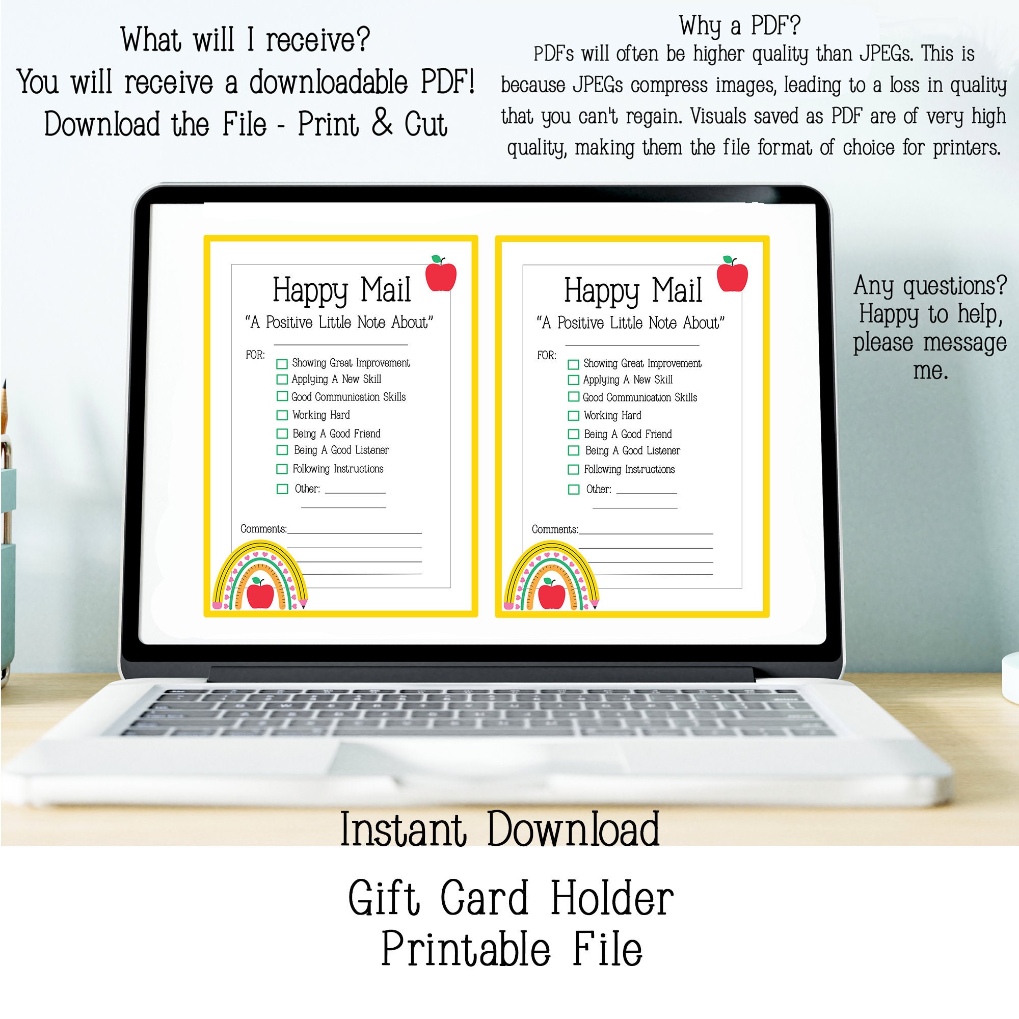 Teacher Mail Note From the Teacher Teacher Report Good Report From ...