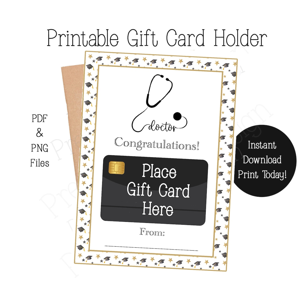 Printable Doctor Graduation Card New Doctor Gift Residency - Etsy