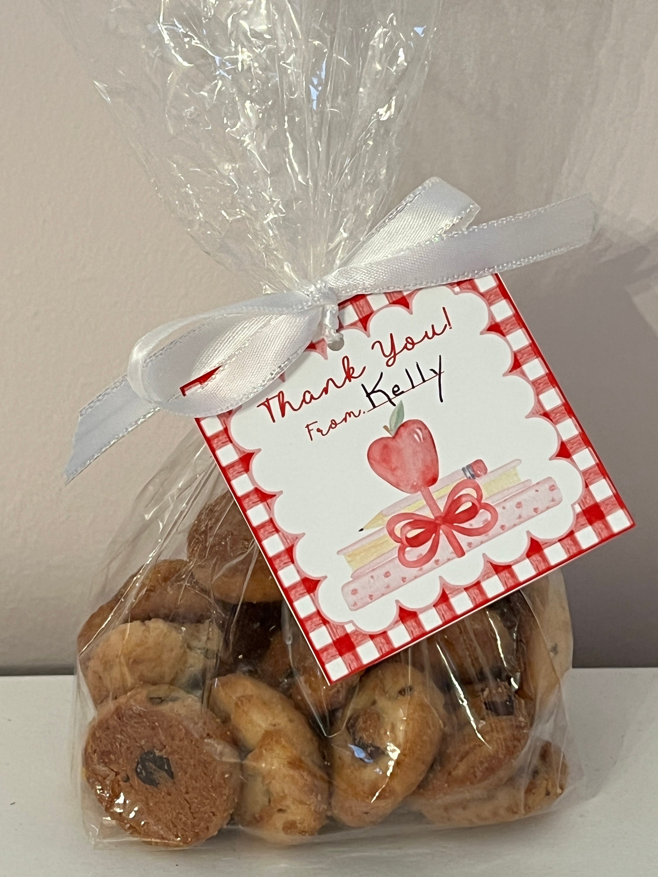 Teacher Appreciation Week Gift Tag, PRINTABLE Teacher Thank You Card ...