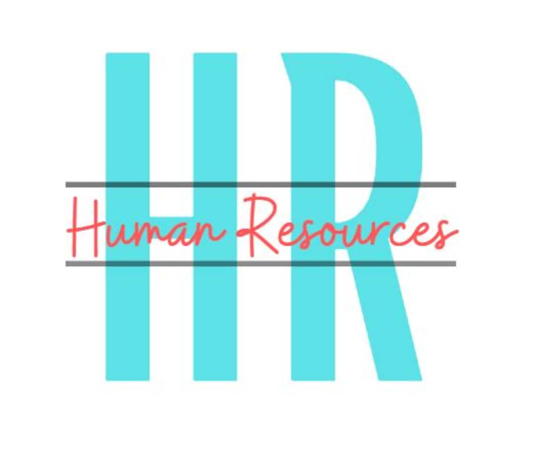 HR Monogram Style Logo, Digital Download - Etsy