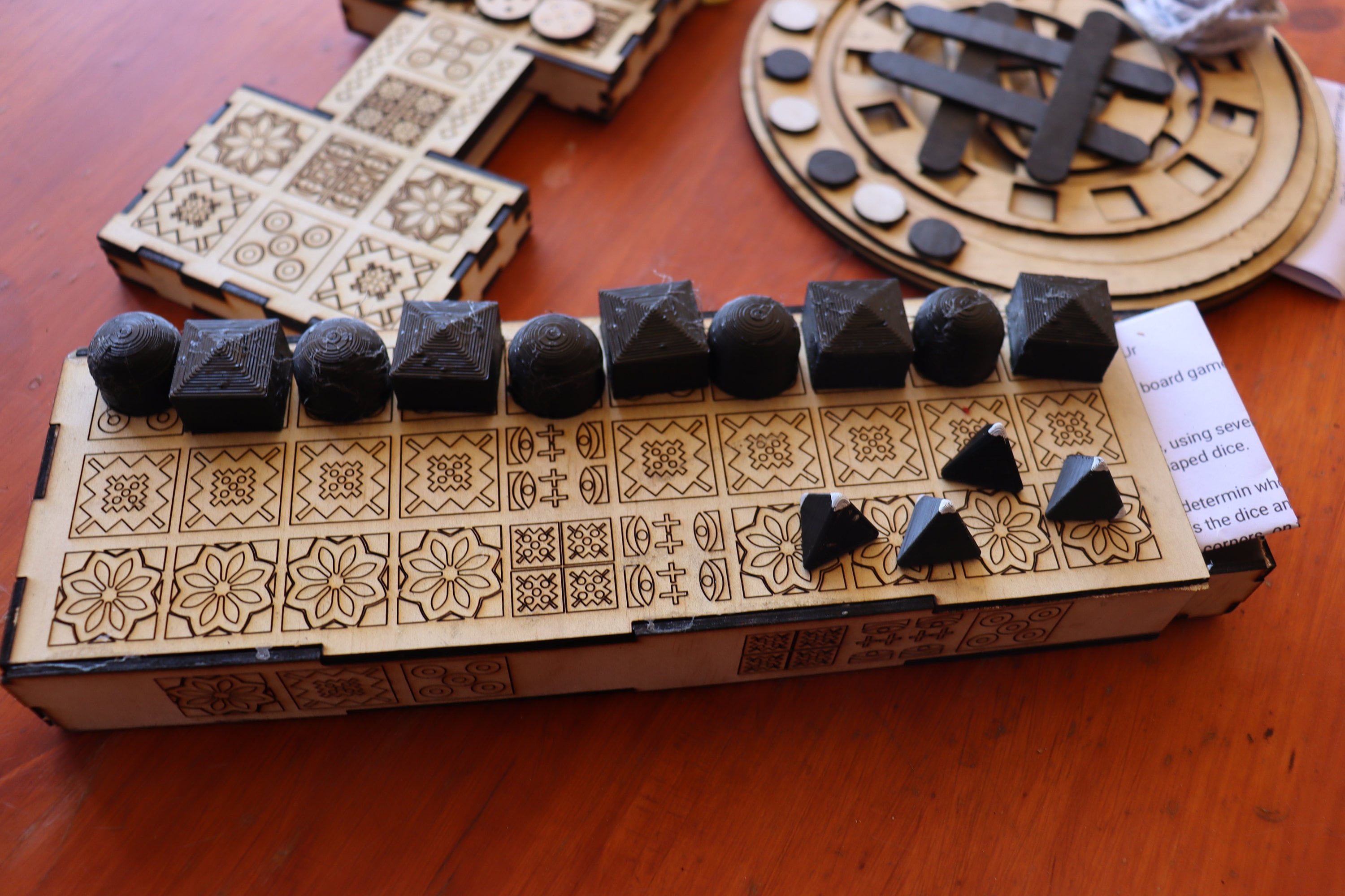 Old Board Game Trilogy the Royal Game of UR Senet Mehen - Etsy