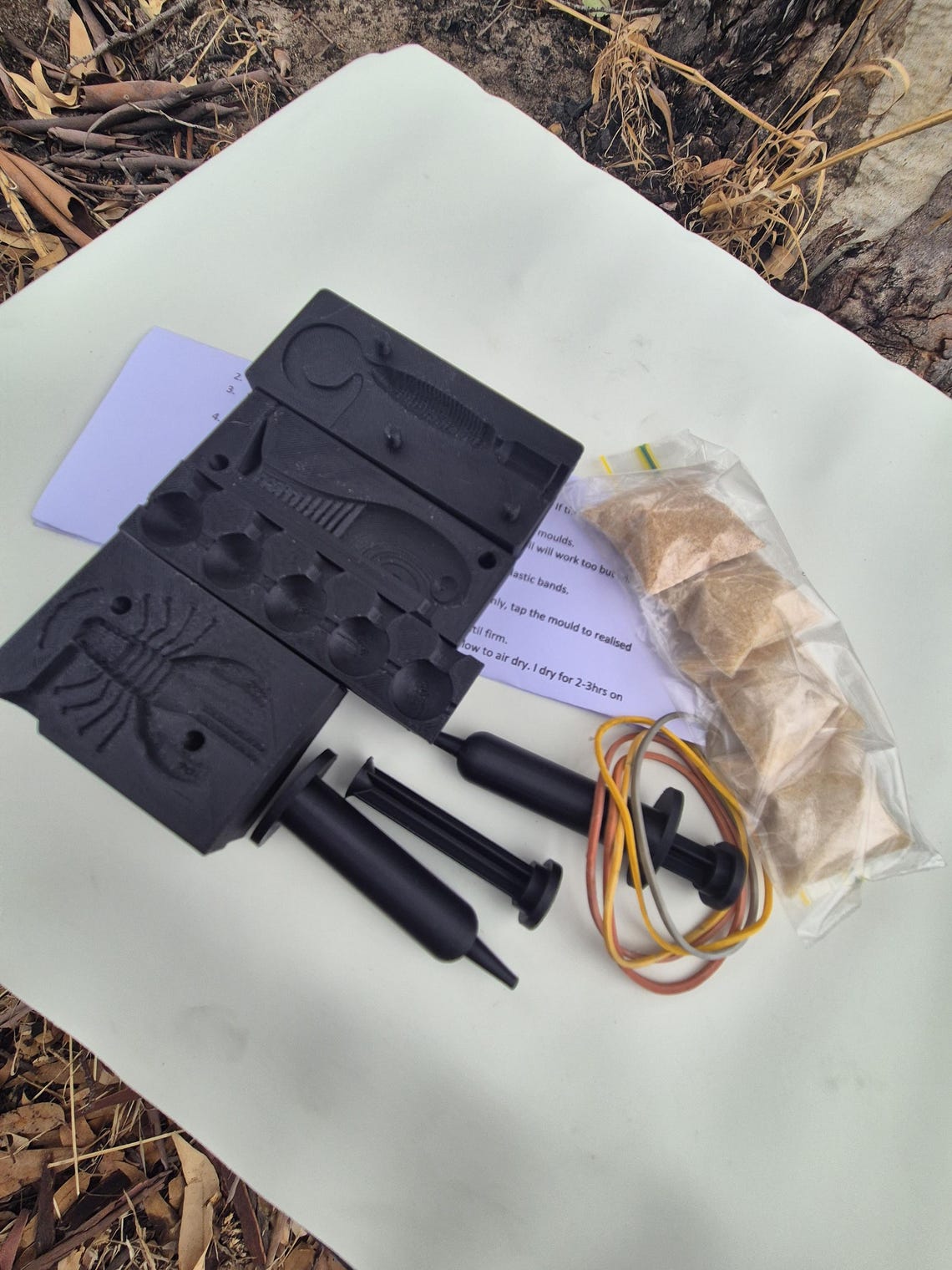 Complete Kit - DIY Fishing Bait Lure Mold/mould for Biodegradable ...