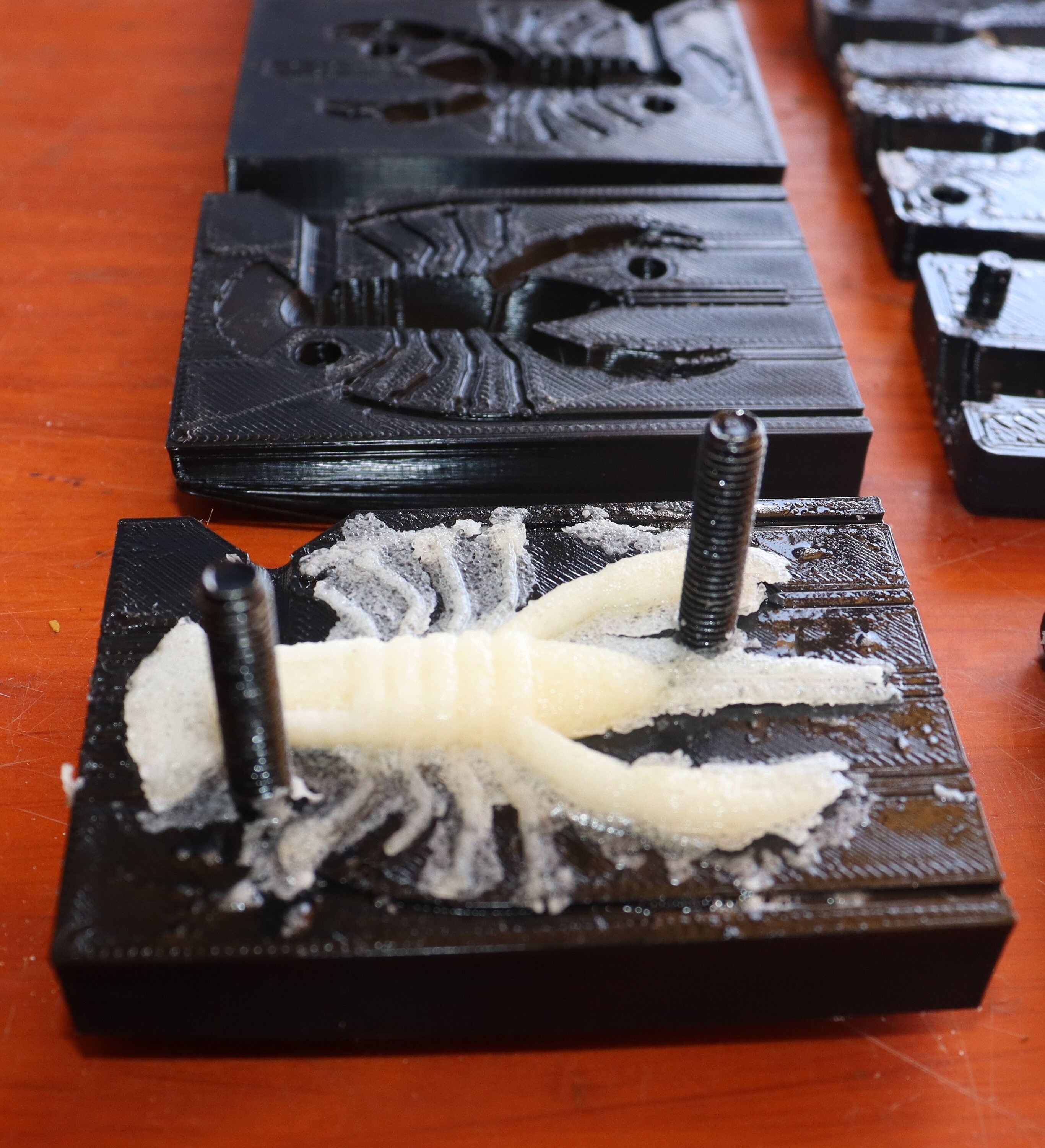 Complete Kit DIY Fishing Bait Lure Mold/mould for Biodegradable ...