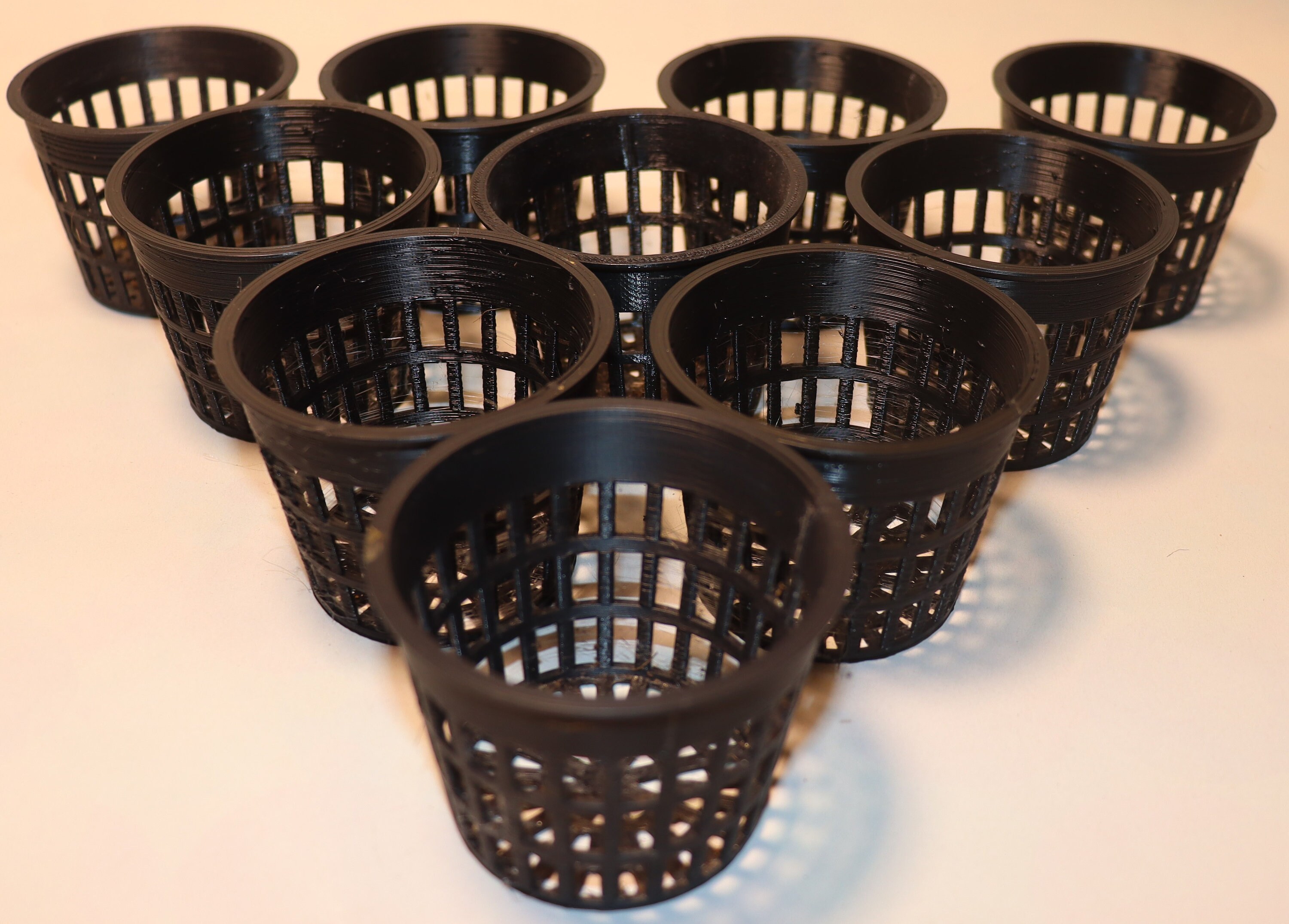 10 Pack of Hydroponic Net Cup 3D Printed 65mm by 52mm - Etsy Australia