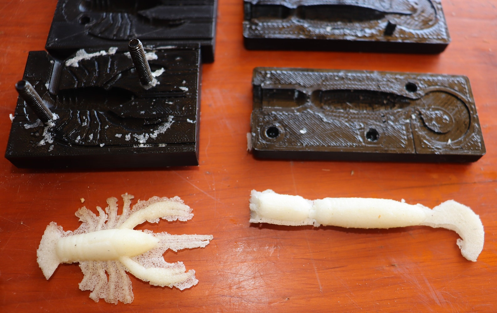 Complete Kit - DIY Fishing Bait Lure Mold/mould for Biodegradable ...