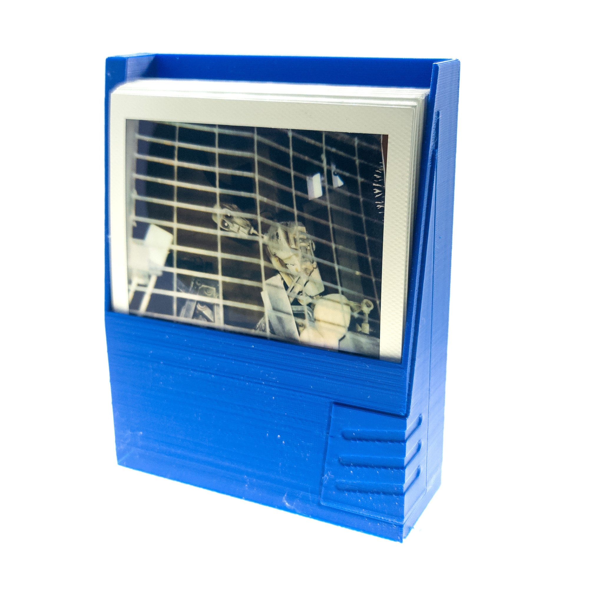 Polaroid 600 Compatible Impulse Style Blue Box 3D Printed PLA+ Plastic ...