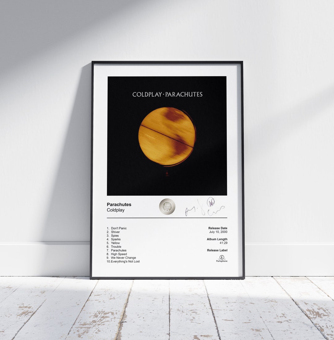 Parachutes Coldplay Album Cover