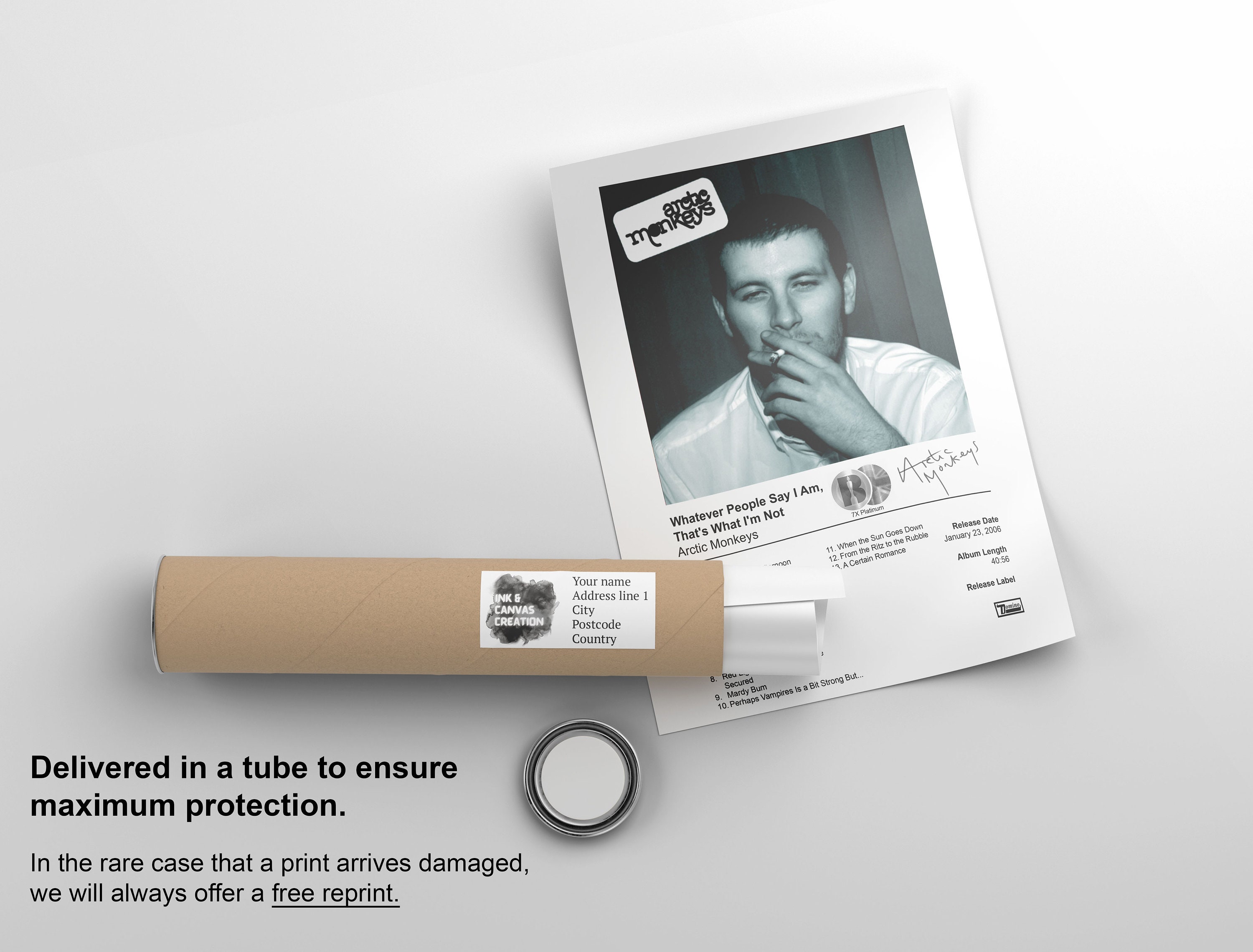 Arctic Monkeys Poster - Whatever People Say I Am, That's What I'm Not ...