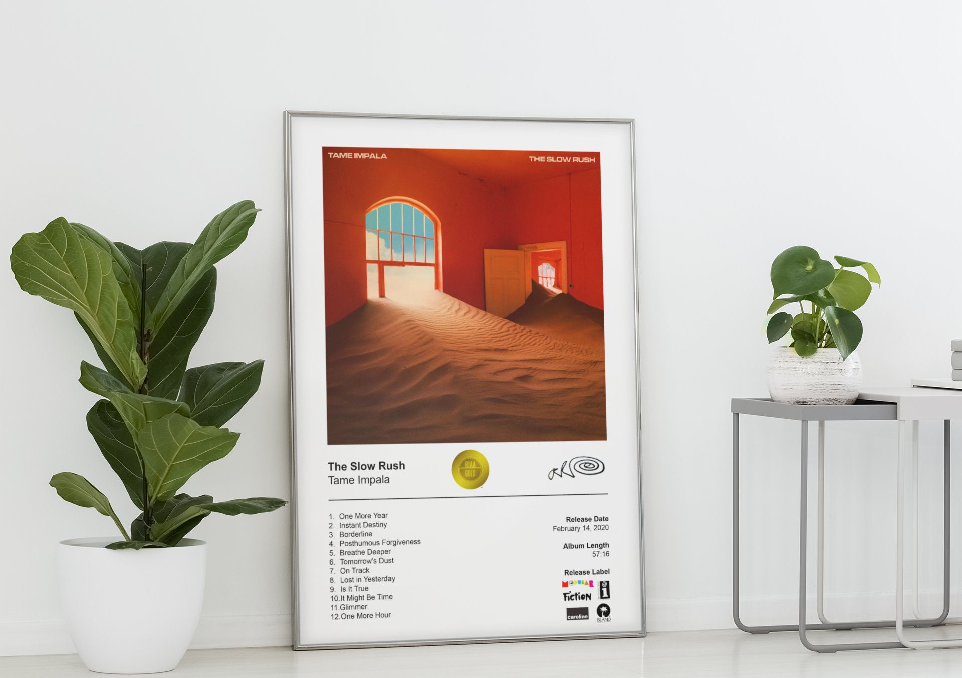 Tame Impala Poster - The Slow Rush Album Cover Poster sold by Jim ...