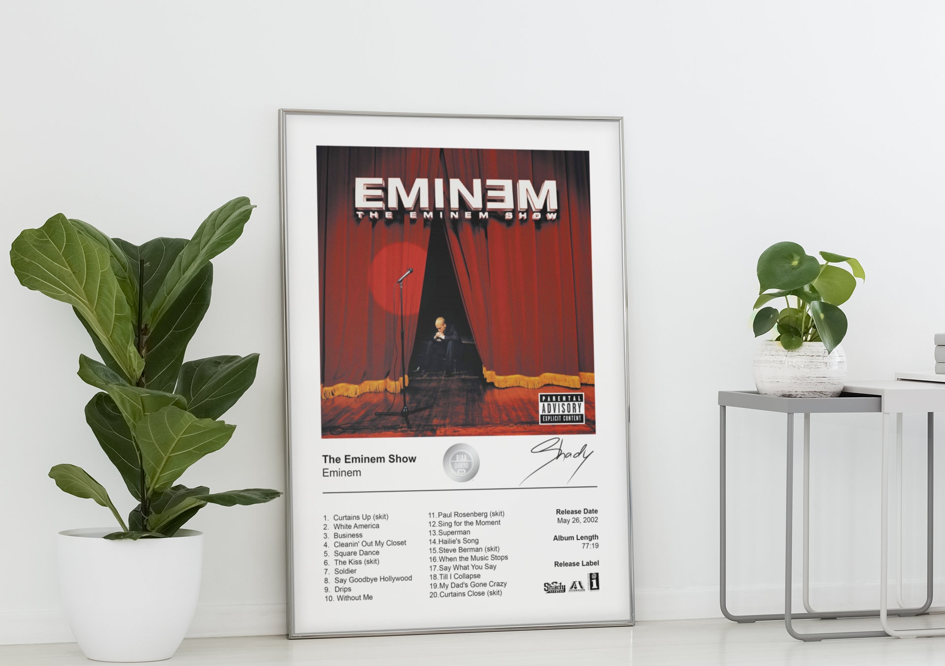 Eminem Poster - The Eminem Show Album Cover Poster sold by Claire Chien ...