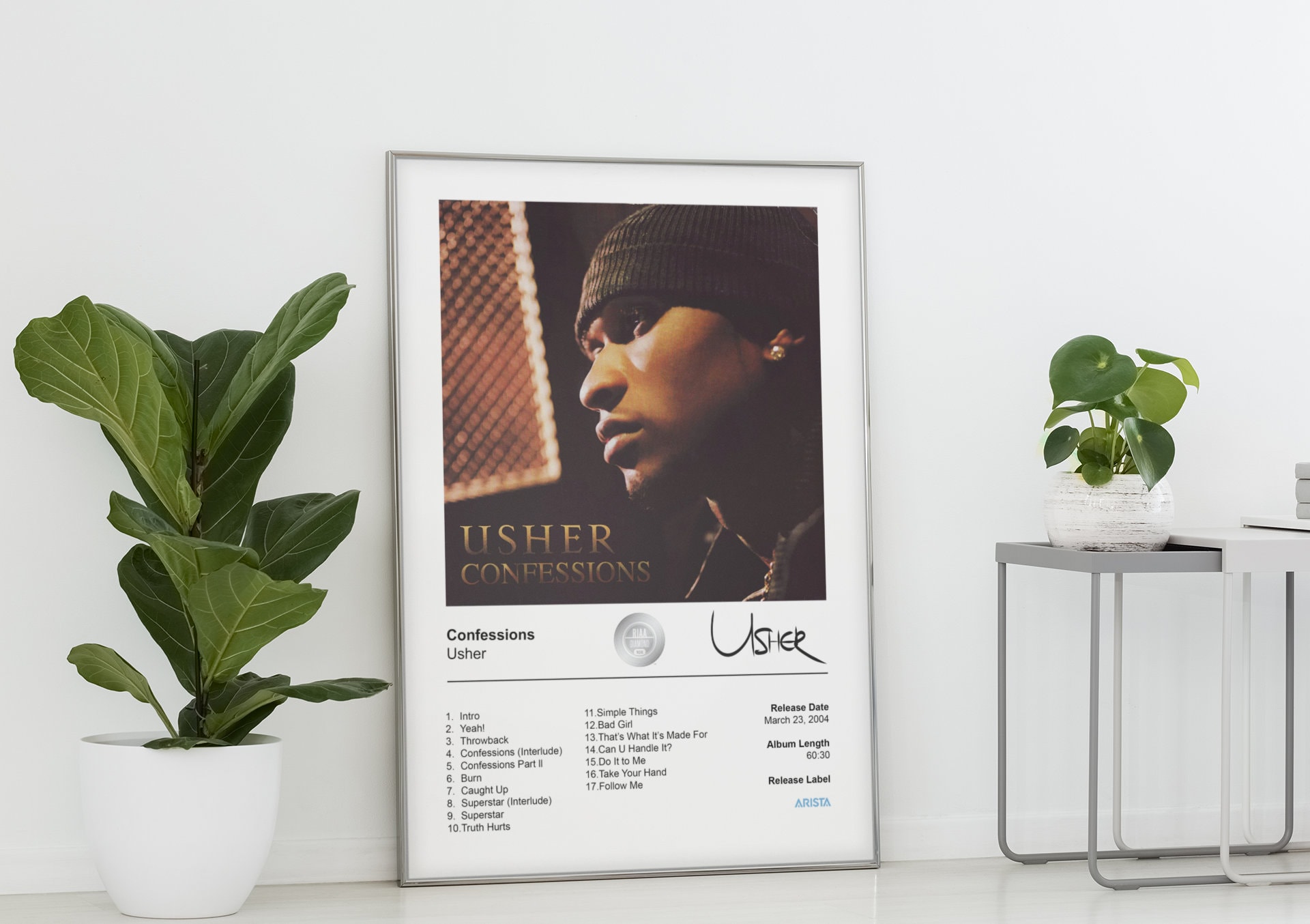 Usher Poster - Confessions Album Cover Poster Print sold by Esther Chan ... Usher Poster - Confessions Album Cover Poster Print sold by Esther Chan ...
