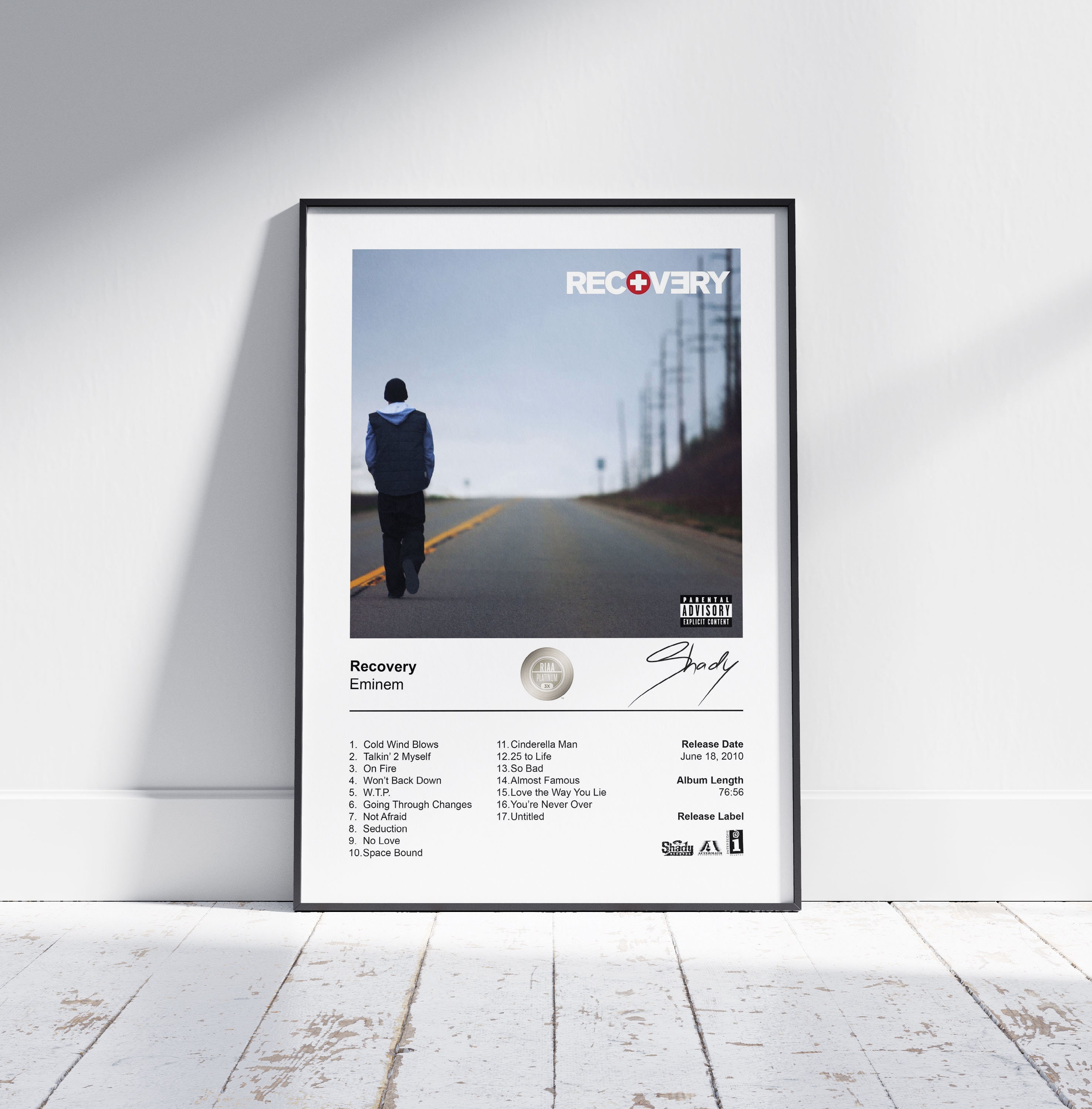 Eminem Album Cover Recovery