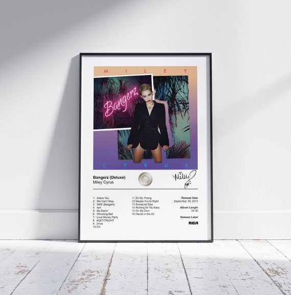 Miley Cyrus Bangerz Deluxe Cover