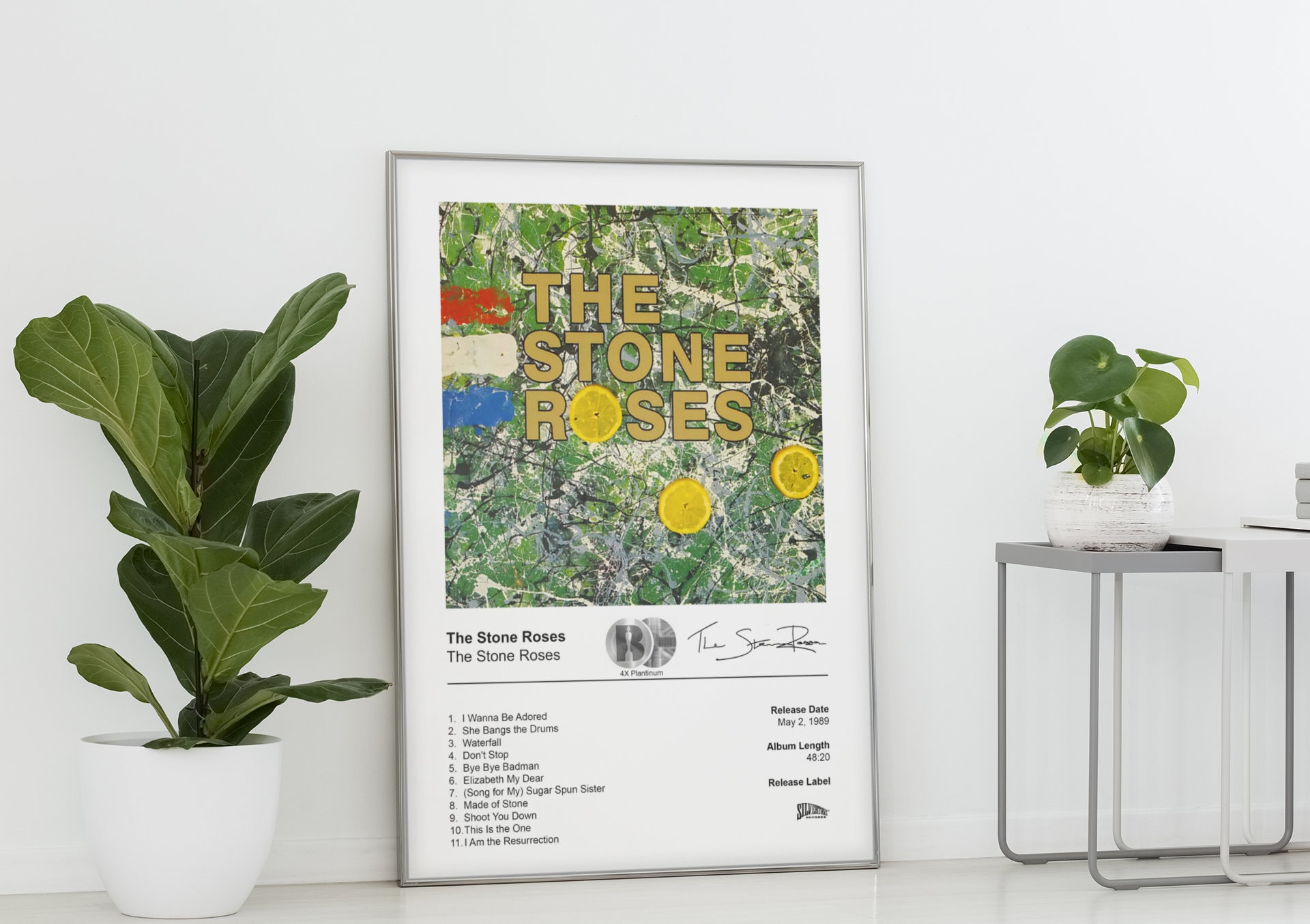 The Stone Roses Poster - The Stone Roses Album Cover Poster sold by ...