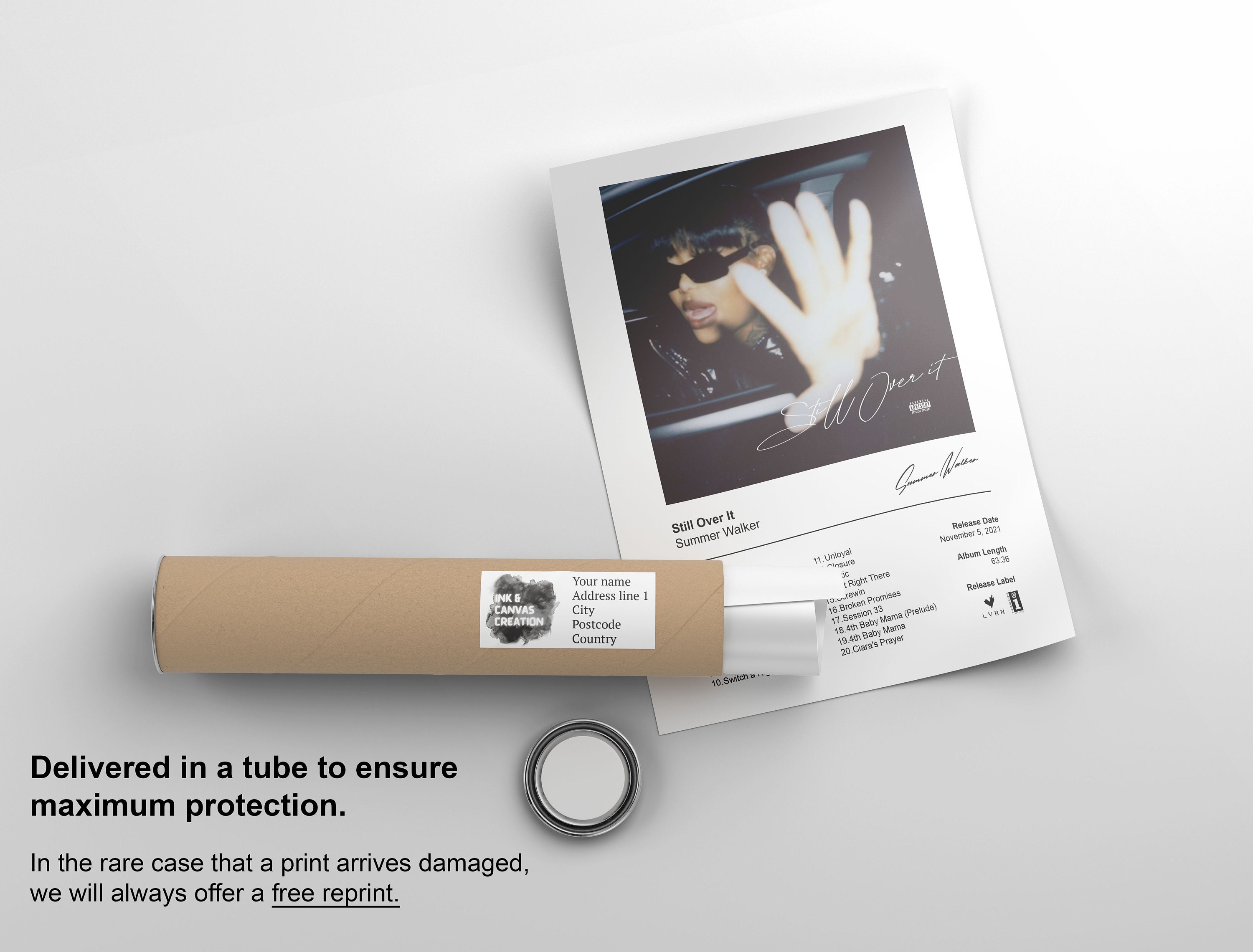 Summer Walker Poster - Still Over It Album Cover Poster sold by Сергей ...