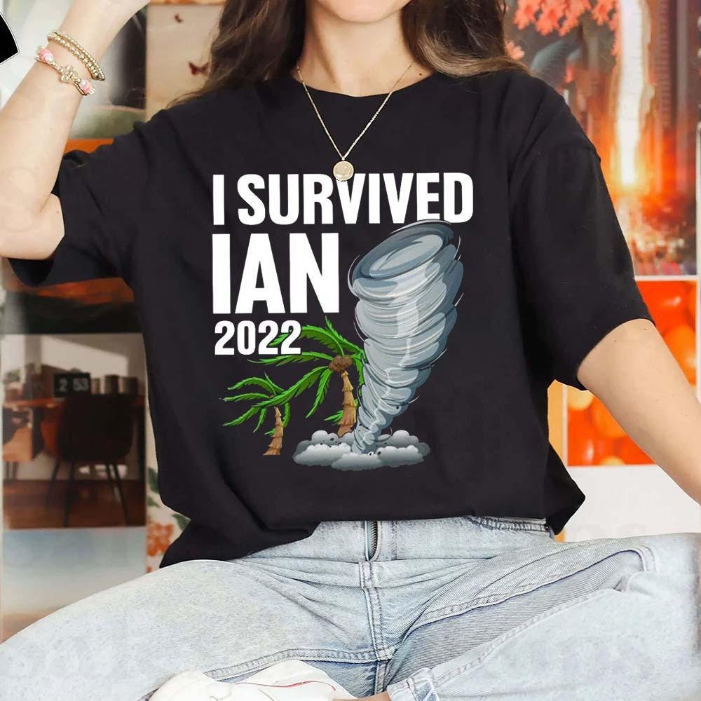 Hurricane Ian Shirt, I Survived Hurricane Ian, Hurricane Ian 2022 ...