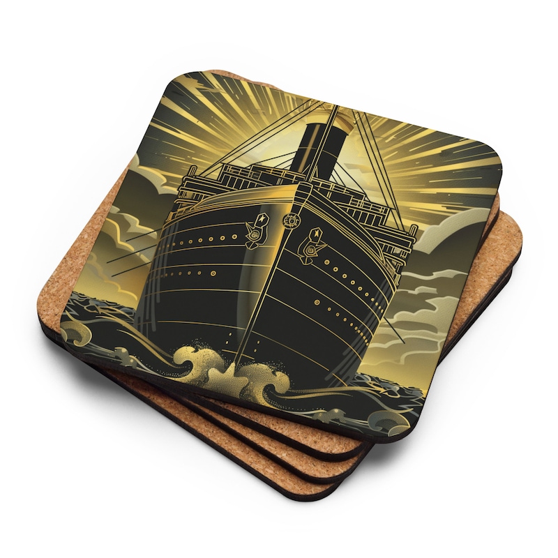 Art Deco Coasters - Etsy