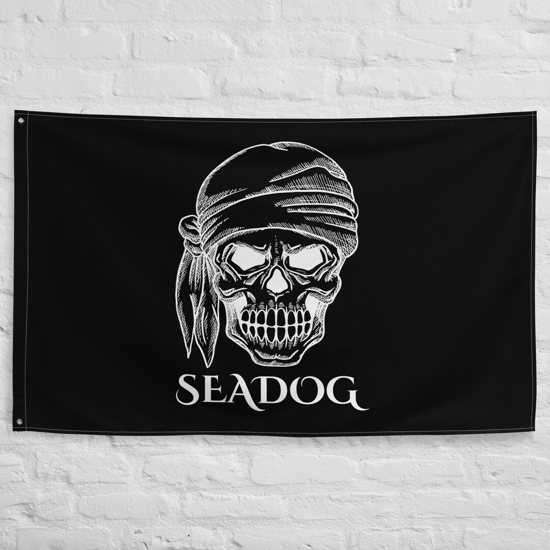 Pirate Flag, Skull Jolly Roger Wall Flag, Nautical Wall Flag, Pirate ...