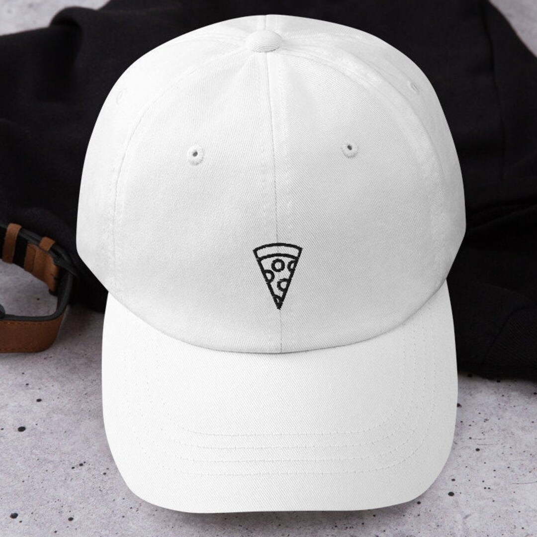 Pizza Embroidered Hat, Pizza Hat, Pizza Fan, Dad Hat, Pizza Lover ...