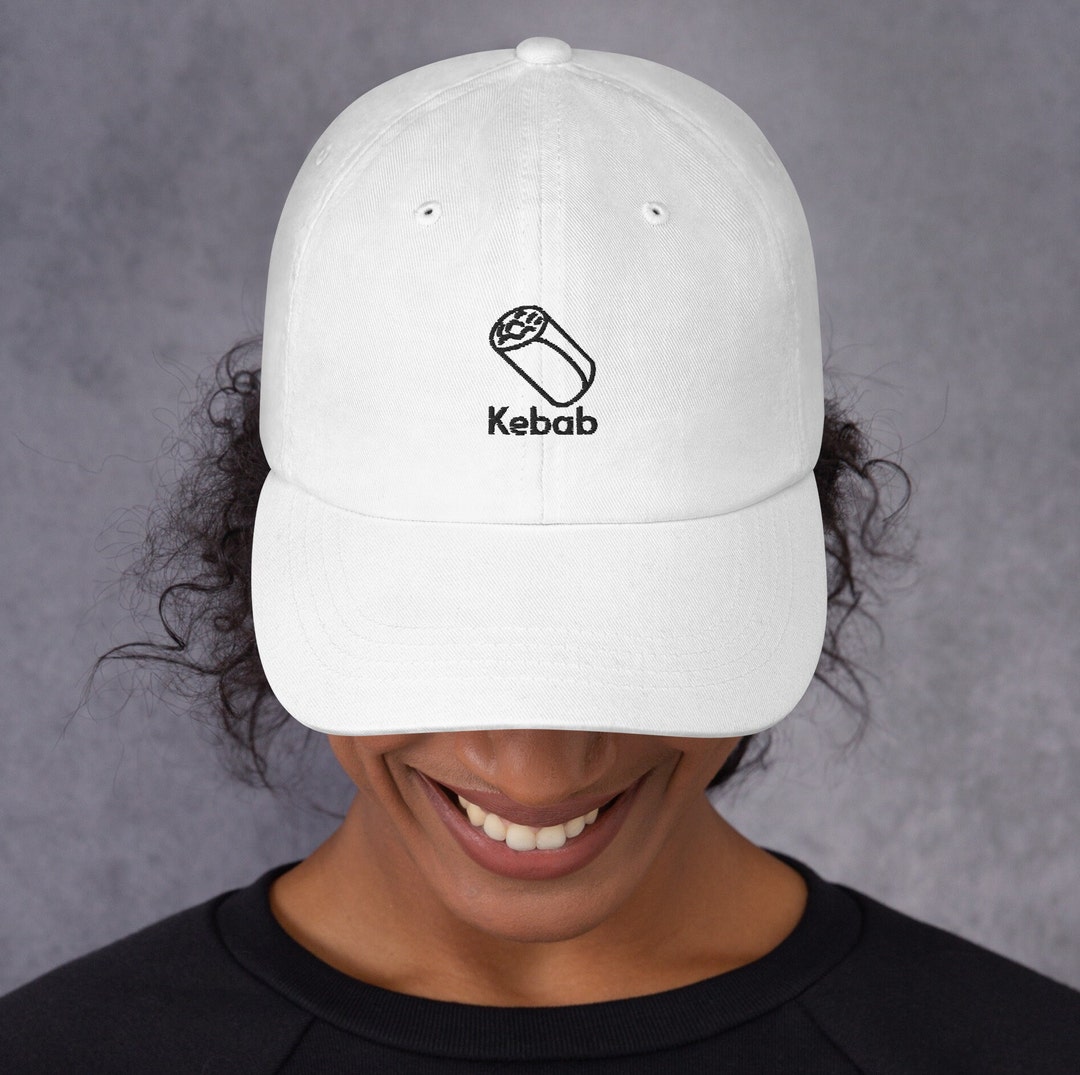 Kebab Embroidered Hat, Doner Kebab Hat, Kebab Hat, Dad Hat, Hat Lover ...