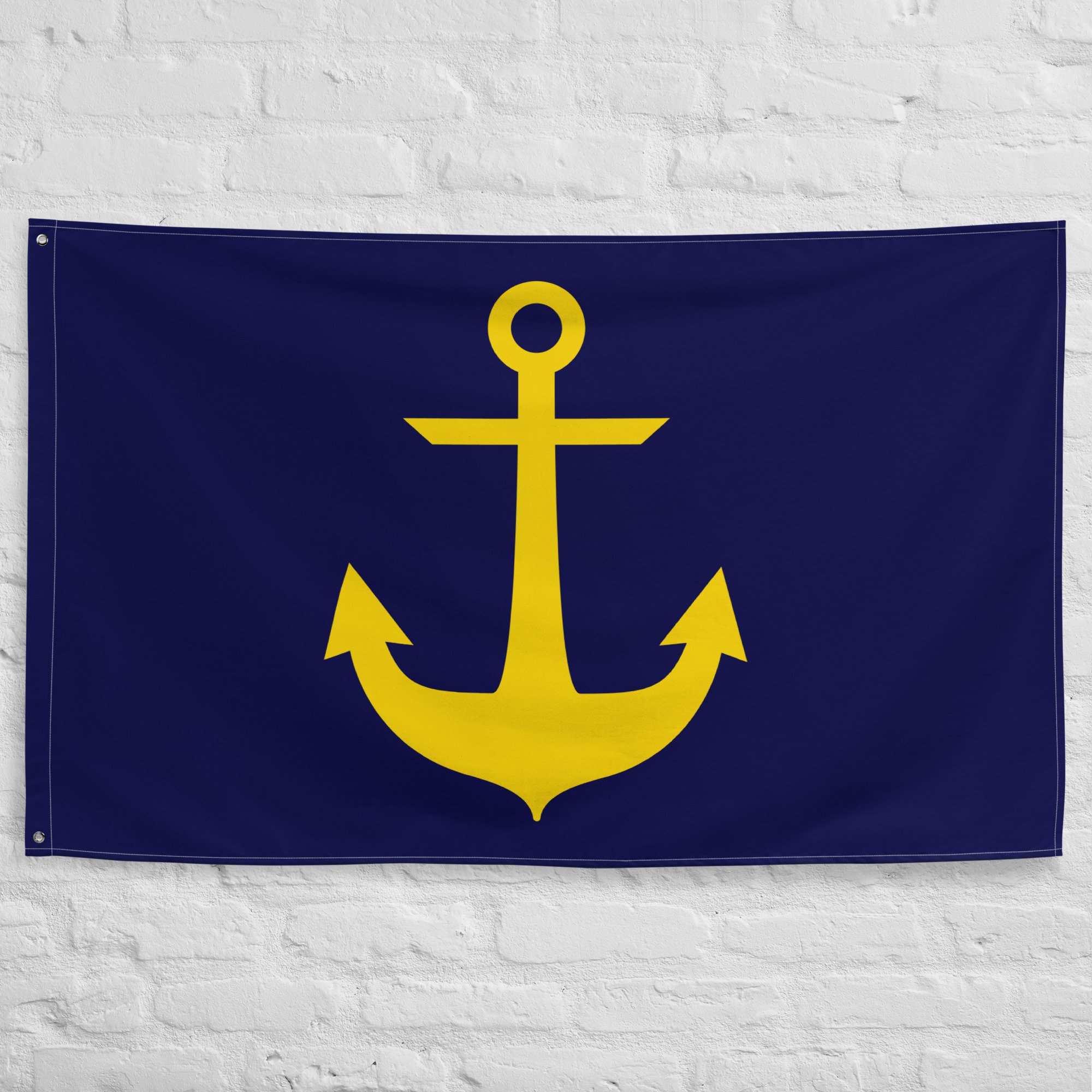 Anchor Wall Flag, Deck Officer Flag, Sailor Flag, Captain Flag, Anchor ...