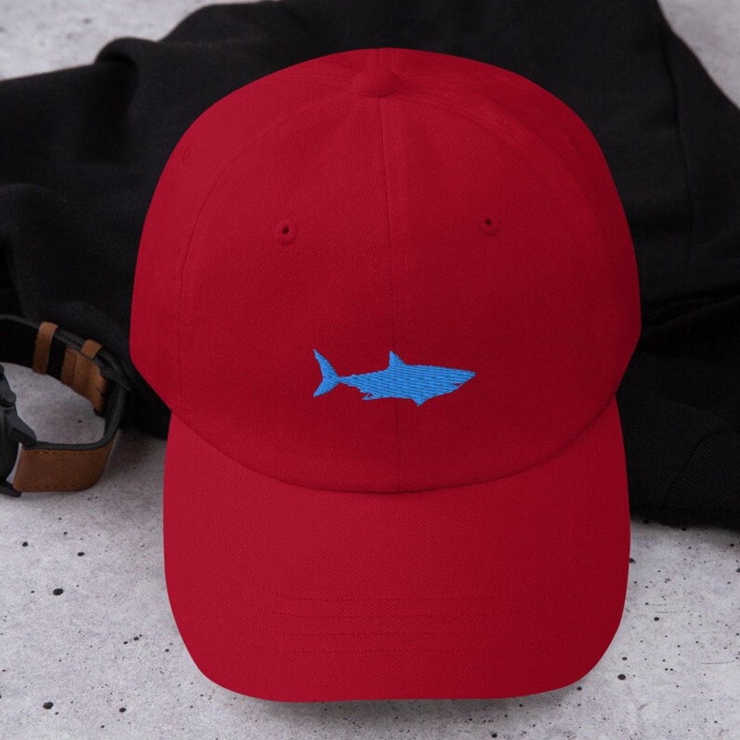 Shark Dad Hat, Shark Hat, Shark Embroidery Hat, Surfer Hat, Ocean Lover ...