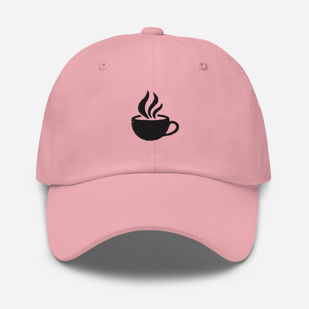 Coffee Cup Baseball Cap, Cappuccino Cup Embroidered Hat, Ball Cap, Ball ...